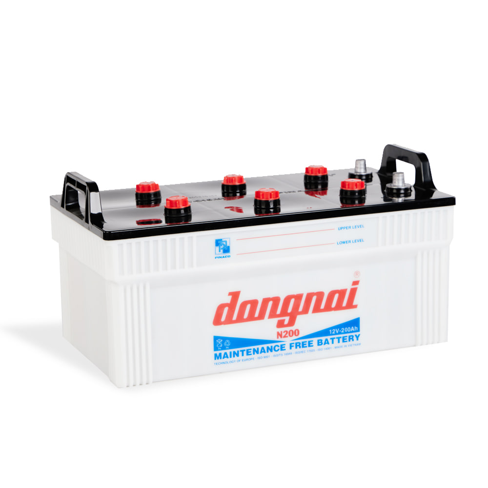 ẮC QUY KHỞI ĐỘNG DONGNAI 12V-200AH (20HR), N200 - MINH HUY @ www.luutrudien.vn